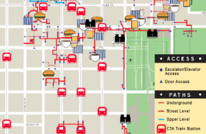 Interactive Pedway Map | American Coach Limousine - Chicago, IL